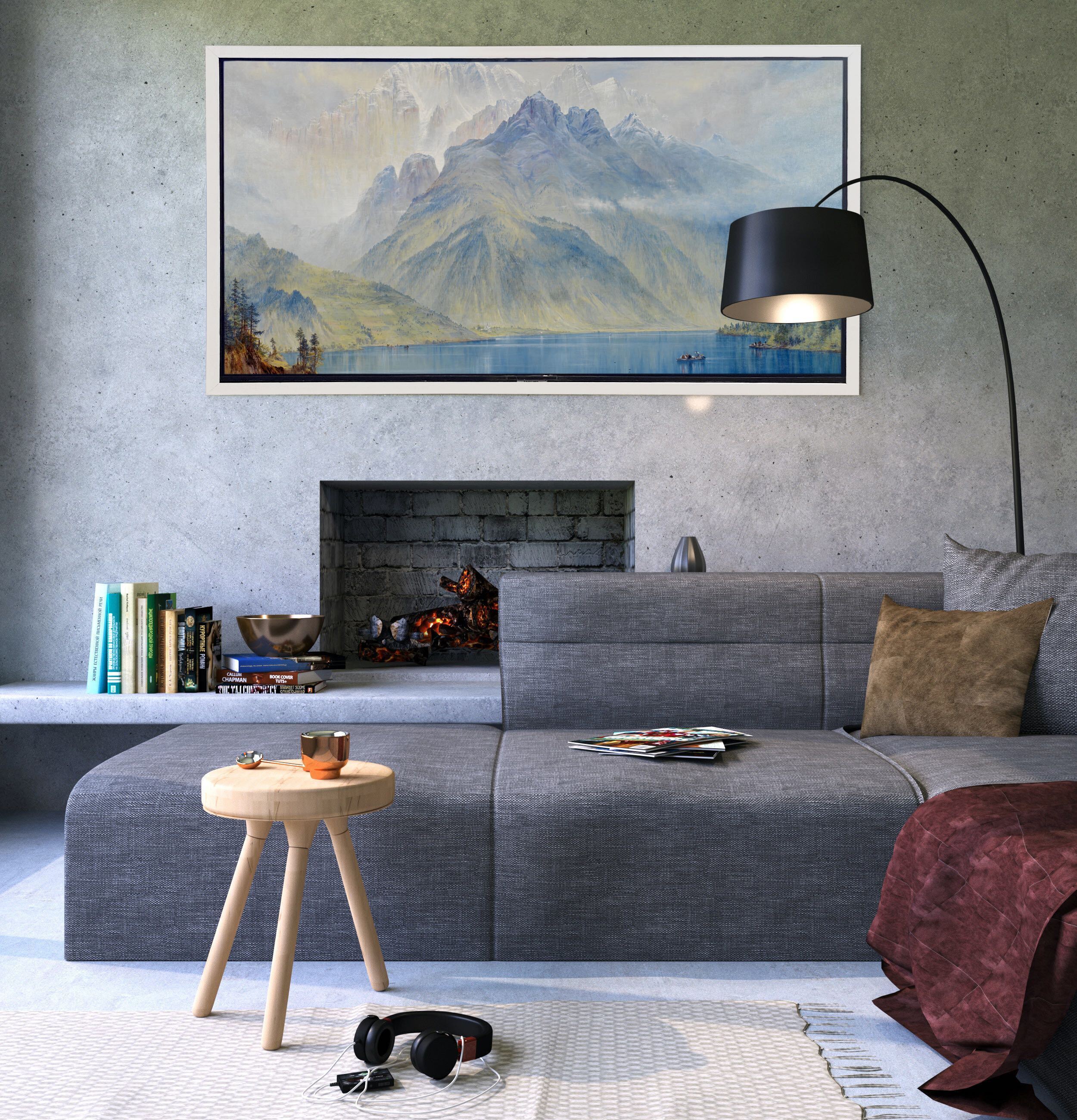 Custom TV frame - Modern White – Provsns